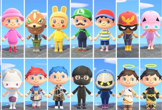 Animal Crossing: New Horizons Player recrea toda la lista de Smash Bros ... Animal Crossing: New Horizons Player recrea toda la lista de Smash Bros ...